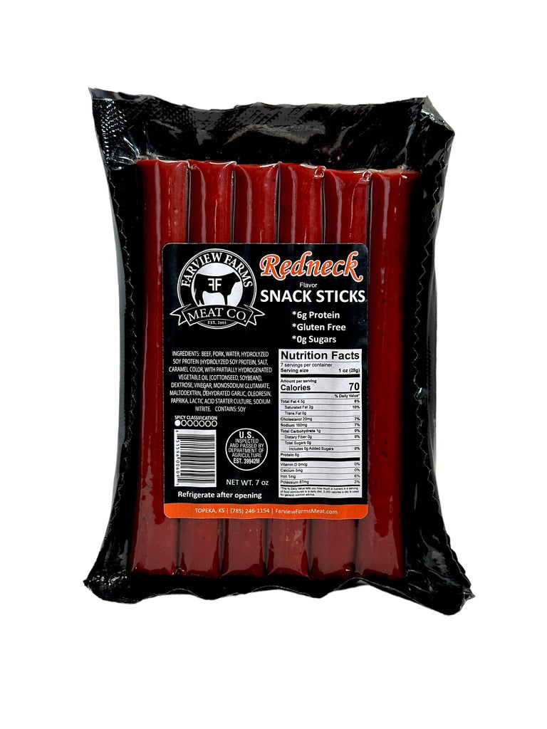 Redneck flavor snack sticks- 7oz
